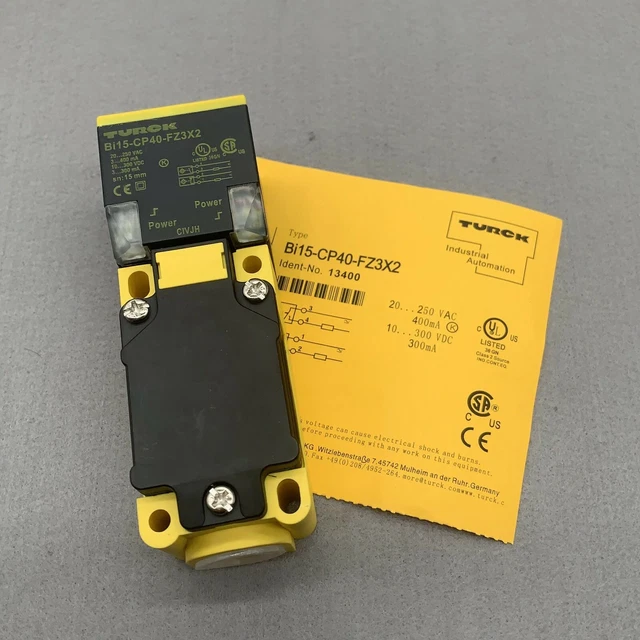 BRAND NEW TURCK BI15-CP40-FZ3X2 Rectangular Sensor Embeddable High ...