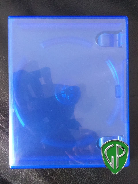 SONY PLAYSTATION PS4 / PS5 Replacement Case Empty Game Box Cover Blue ...