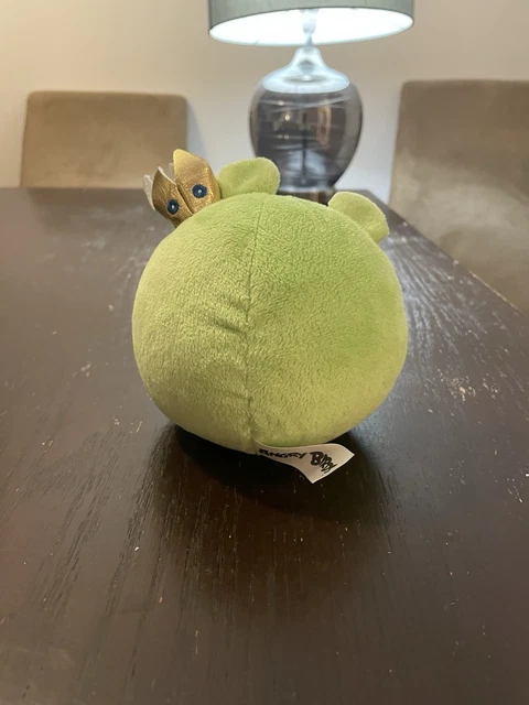 ANGRY BIRDS GREEN King Pig Plush Soft Toy £5.44 - PicClick UK