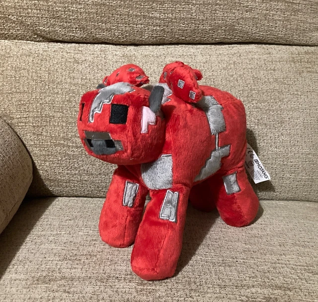 MINECRAFT MOOSHROOM MUSHROOM Cow Red Plush Soft Toy Mojang £19.99 ...