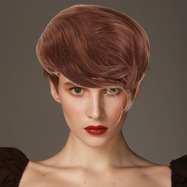 FILO AD ALTA temperatura testa fungo parrucca Cos testa bobo parrucca ...