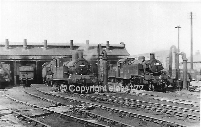 2 PHOTOS - GCR/LNER N-5 0-6-2T's Nos.69343 & 69346 at Wrexham GC £1.99 ...