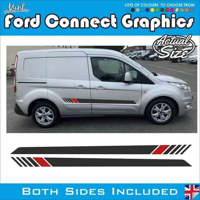 SWB FORD TRANSIT Connect Compatible Camper Stripes Graphics Decals St ...