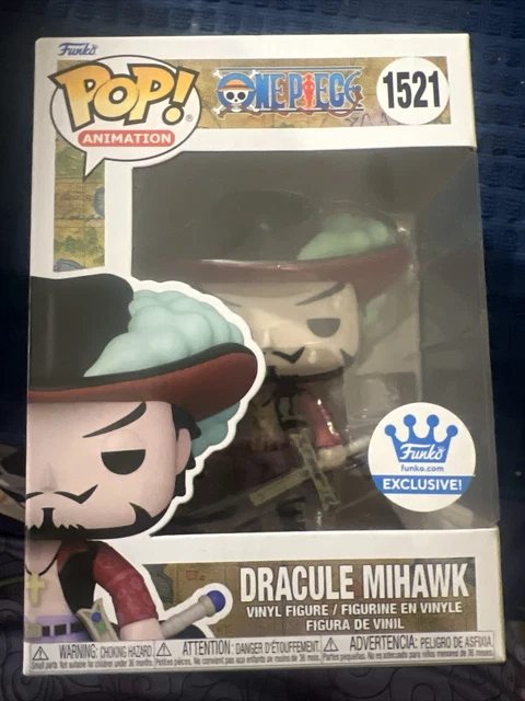 FUNKO POP! DRACULE Mihawk 521 Funko Shop esclusivo pezzo unico EUR 7,91 ...