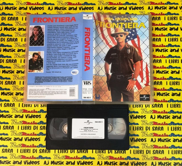 1982 JACK NICHOLSON Tony Richardson UNIVERSAL FRONTIER VHS Movie 044402 ...