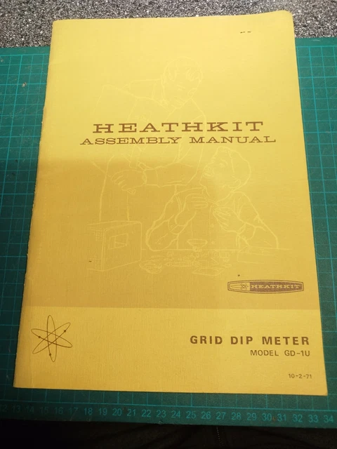 MANUEL D’ASSEMBLAGE DU Grid Dip Gd 1U Heathkit EUR 13,00 - PicClick FR