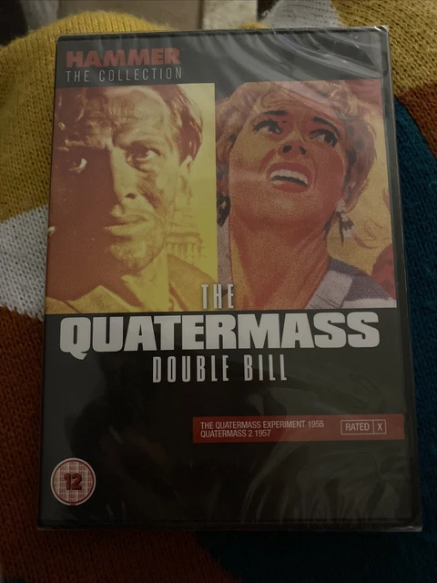 THE QUATERMASS DOUBLE Bill Dvd Hammer Collection Experiment ...