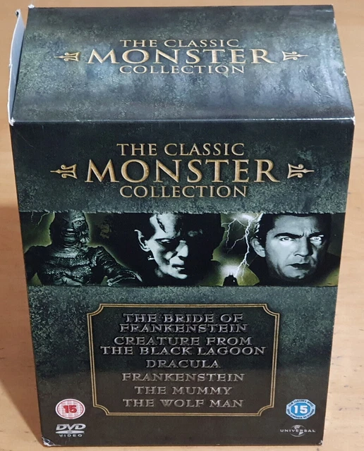 THE CLASSIC MONSTER Collection DVD Box Set 6-Disc PAL R2 Horror EUR 25 ...
