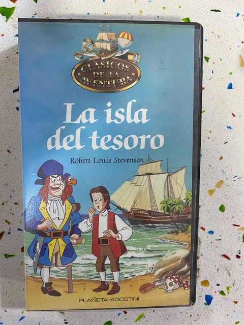 LA ISLA TREASURE Tape VHS Cartoon Robert Louis Stevenson £16.16 ...