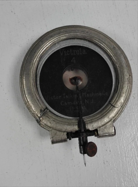 VICTROLA 4 VICTOR Talking Machine Co. Reproducer Vintage Boxed Music ...