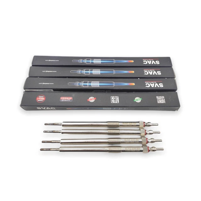 4X GLOW PLUGS 11V For Fiat Ducato Iveco Daily Mk3 Mkiv V Vi Massif 3.0 ...