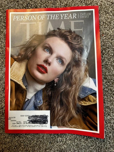 TAYLOR SWIFT 2023 TIME PERSON OF THE YEAR Magazine Dec 25 Issue Head ...