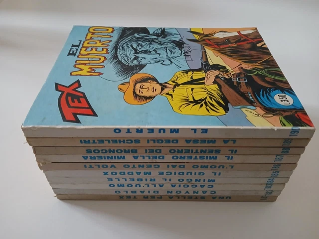 TEX - PRIMA Edizione - Lotto/Sequenza Dal N° 181 Al N° 190 - Piu' Che ...