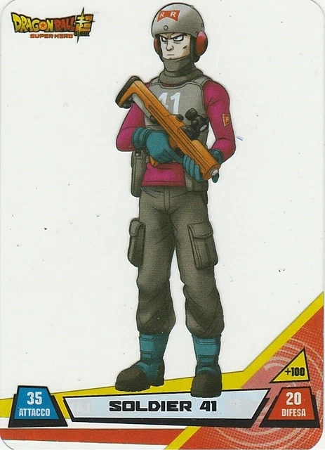 CARTES STRATIFIÉES DRAGON Ball S Super Hero SOLDIER 41 N 96 EUR 2,98 ...