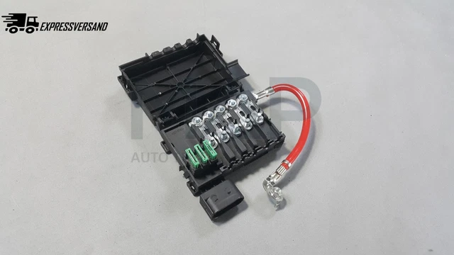 VW GOLF 4 Bora New Beetle Polo fuse box on battery terminal 1J0937617D ...
