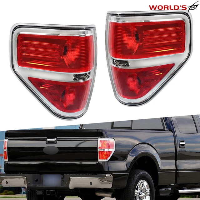 LEFT+RIGHT REAR TAIL Lights Brake Lamps Fit For 2009-2014 Ford F150 F ...