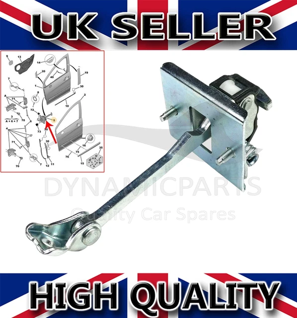 FOR PEUGEOT 308 Mk1 Front Door Check Stopper Strap Right Or Left 2007 ...