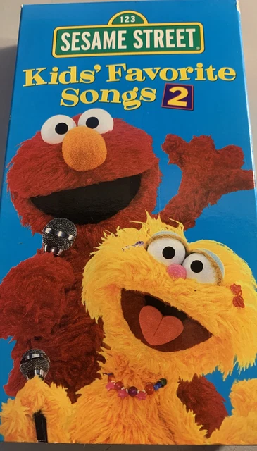 VHS SESAME STREET - Kids Favorite Songs 2 (VHS, 2001) Elmo a13 £5.37 ...