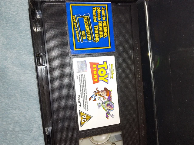 BLOCKBUSTER VIDEO. TOY Story VHS. Genuine Ex Rental. BlockBuster Video ...