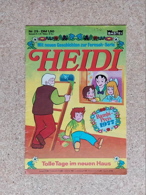 BASTEI COMIC/HEIDI N. 29 (2a serie)/Z2 EUR 4,46 - PicClick IT