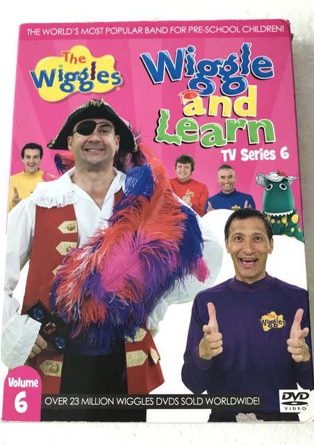 THE WIGGLES DVD Rare Wiggle And Learn TV Series 6 Merchandise Singapore ...