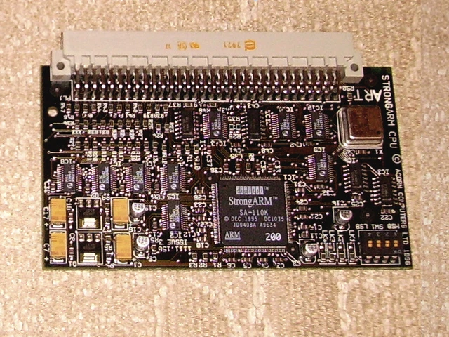 ACORN RISC PC 200MHz StrongARM Processor Card £141.99 - PicClick UK