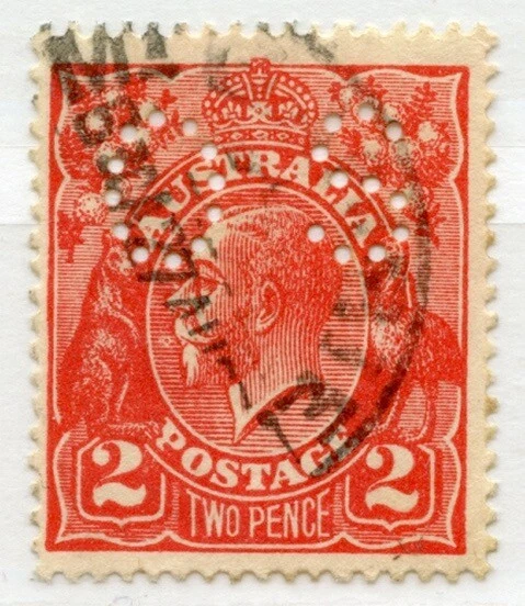 KGV 2D ACSC96AB SCARLET SINGLE WMK OFFICIAL *OS* VFU. EUR 6,82 ...