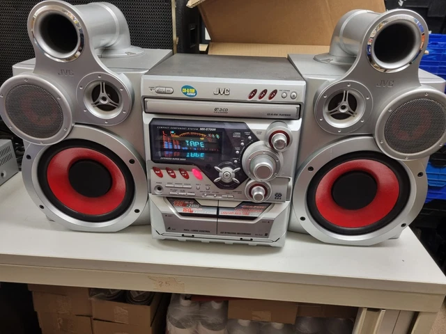 JVC MX-GT700 CD changer, Cassette, Radio 150 Watts. Home Stereo System ...