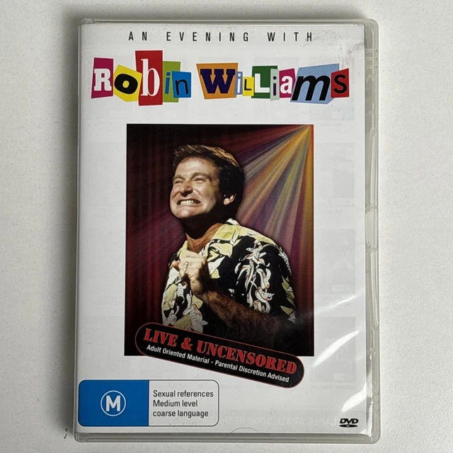 ROBIN WILLIAMS - Live And Uncensored (DVD, 1982) - Region 4 - M £12.52 ...