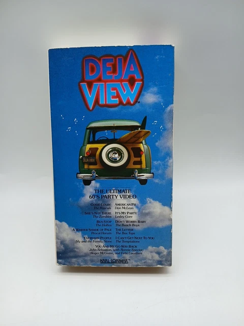 DEJA VIEW ULTIMATE 60s Party Video Vhs 2-Tone Tape NO BARCODE $25.00 ...