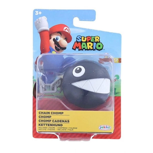 JAKKS PACIFIC NINTENDO Super Mario Chain Chomp Action Figure Figura 4 ...
