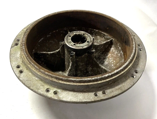 TRIUMPH BSA TLS 8" Drum Brake Front Wheel Conical Hub Cafe Triton ...