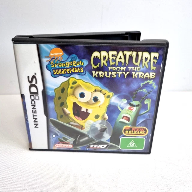 SPONGEBOB SQUAREPANTS CREATURE From The Krusty Krab Wii Complete PAL ...