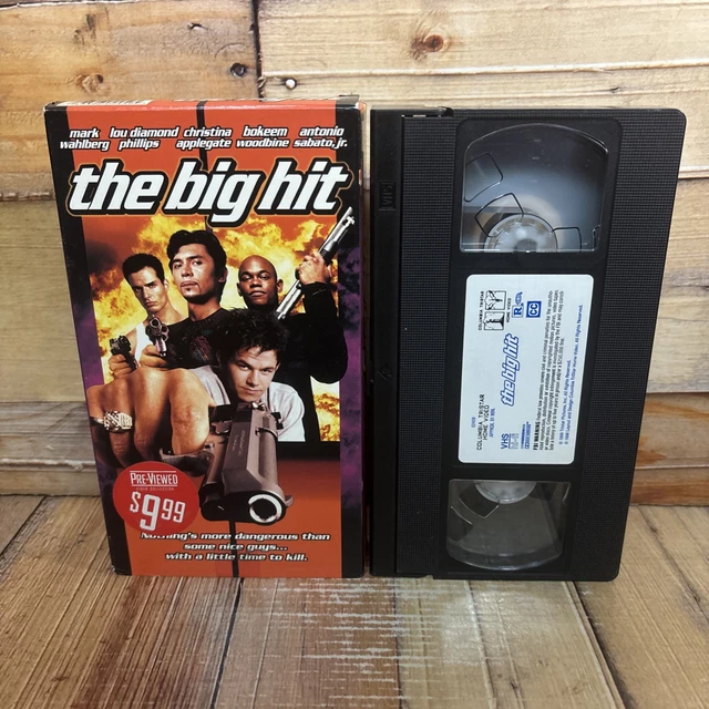 THE BIG HIT VHS Tape (Used) Mark Wahlberg Blockbuster £7.34 - PicClick UK