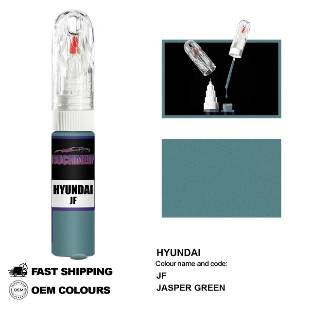 FOR HYUNDAI JASPER GREEN JF Touch Up Paint Pen Brush Fix Kit Scratch ...