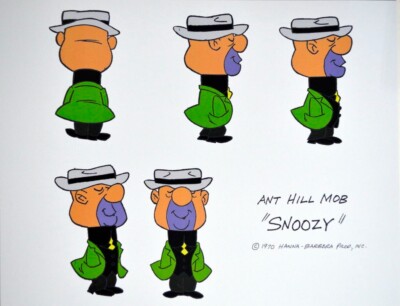 WACKY RACES / ANT HILL MOB - CLYDE Model Sheet PRINT Hanna Barbera £12. ...