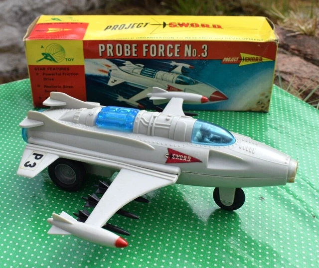 JR21 CENTURY 21 TOYS friction PROJECT SWORD Probe Force #3 Gerry ...