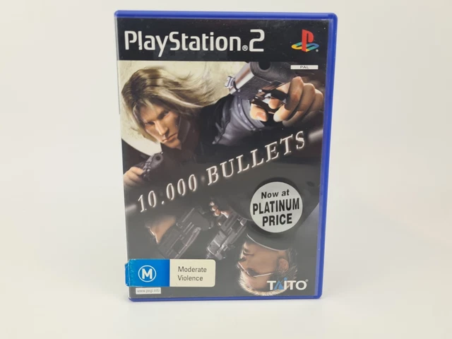**EXTREMELY RARE** 10,000 Bullets PS2 - Complete EUR 108,73 - PicClick FR