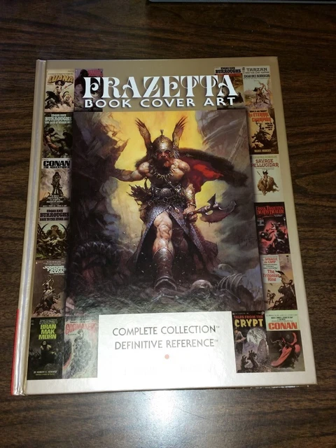 FRAZETTA BOOK COVER Art Complete Collection Definitive Reference ...