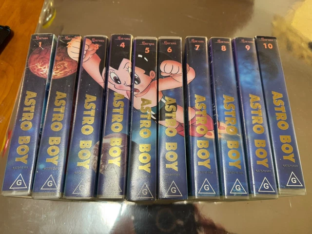 ULTRA RARE ASTRO Boy/Mighty Atom Vintage VHS Tapes 1-10 Vintage ...