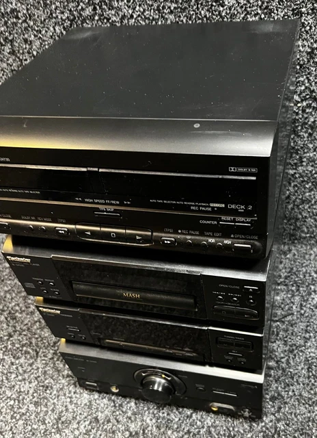TECHNICS SE-CH530 HI-FI Amp RS-CH730 Tape Deck SL-CH530 CD ST-CH530 ...