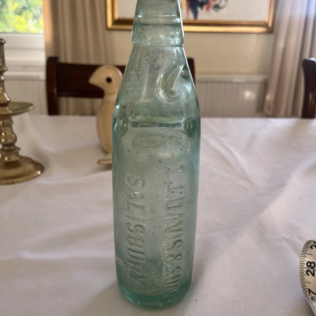 RARE ANTIQUE EARLY Codds Narrow Neck Codd Mineral Bottle C1870s 1880s £ ...