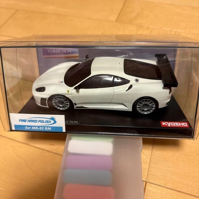 KYOSHO MINI-Z FERRARI F430 GT White ASC Auto Scale Collection 1/27 RC ...