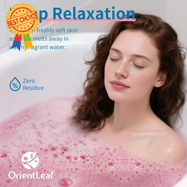 BATH BOMBS GIFT Set for Women Fruit Scented Strawberry Orange Coconut 6 ...