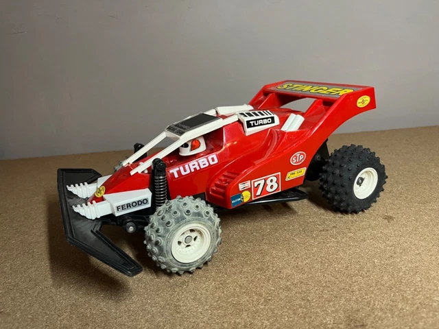 Vintage Rc Car Control Stinger Turbo No Nikko Tyco Korea Radio Control
