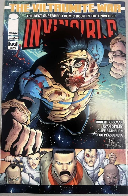 INVINCIBLE #77 THE Viltrumite War Part VII Robert Kirkman Ryan Ottley ...