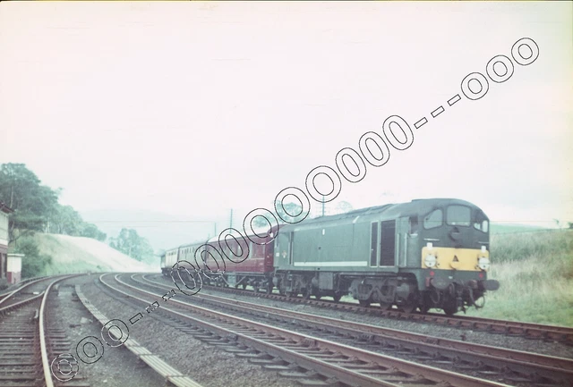 35MM ORIGINAL COLOUR SLIDE OF CLASS 28 METRO-VIC LOCO D5705 AT GRAYRIGG ...