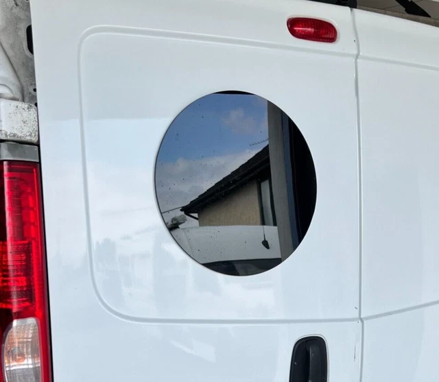 POLYCARBONATE PORTHOLE WINDOW Van / Camper Conversion 380Mm Round 9% Lt ...