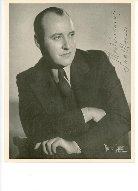 VINTAGE 8X10 PAPEL Ventilador Foto Actor Robert Griffin As Joe Marlin ...