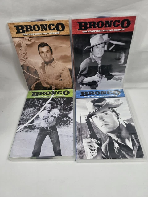 BRONCO ~ SEASONS 1-4 ~ Complete Series ~ DVD £119.99 - PicClick UK